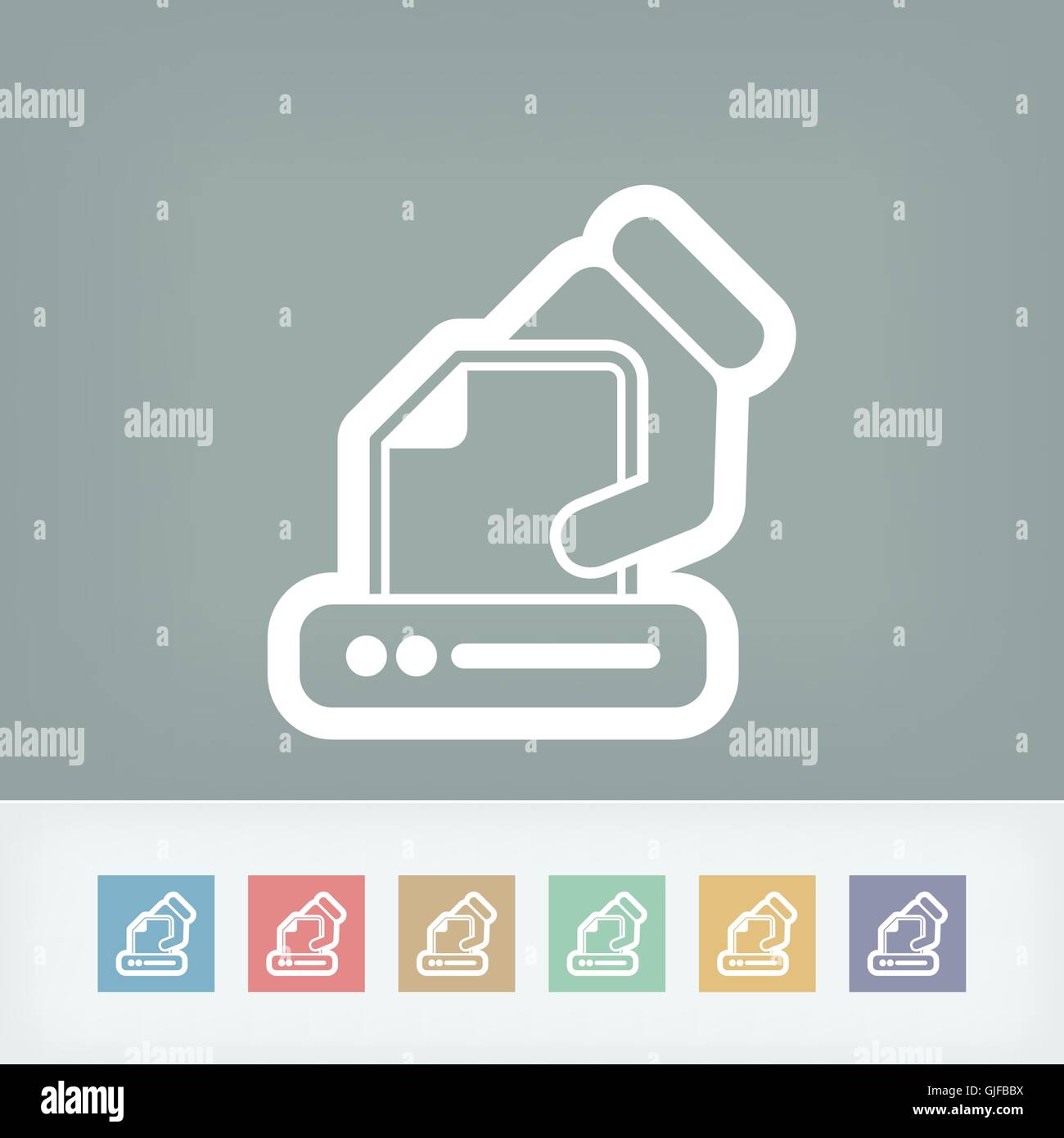 Printers sign Stock Vector Images - Alamy