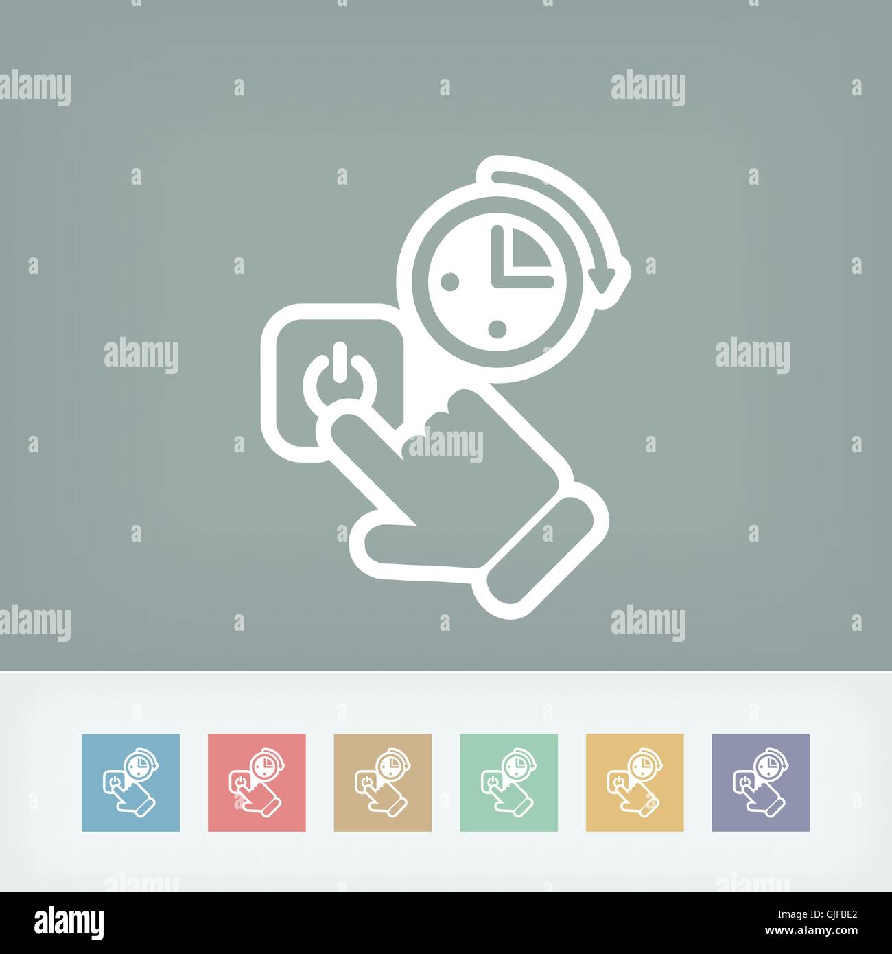 Time switch Stock Vector Images - Alamy