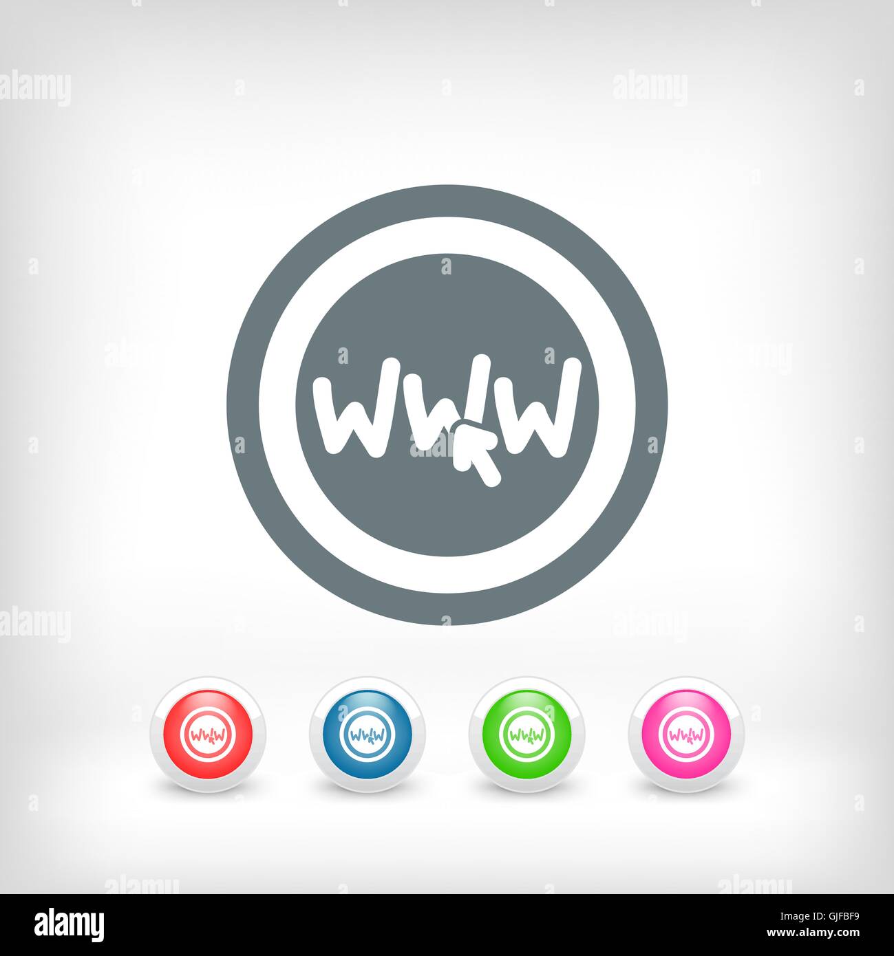 Illustration of internet connection icon Stock Vector Image & Art - Alamy