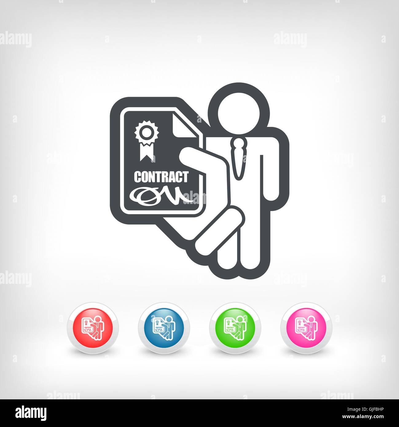 Employment terms Stock Vector Images - Alamy