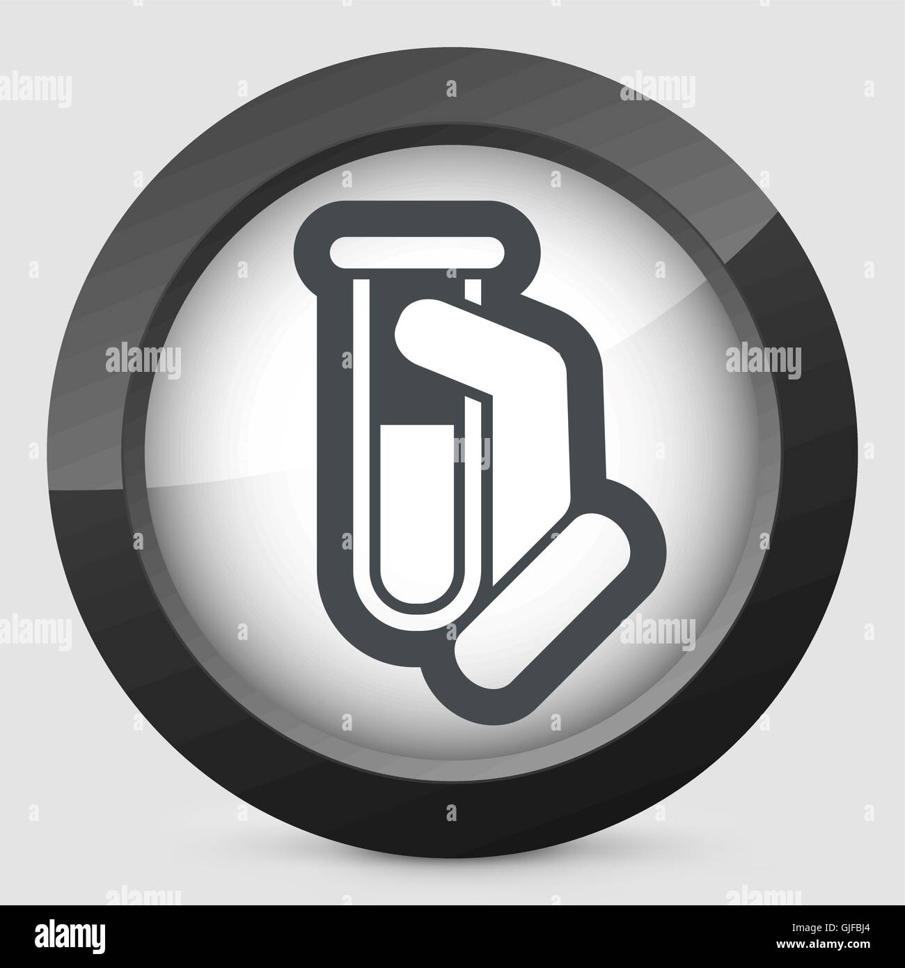 Test tube icon Stock Vector Image & Art - Alamy