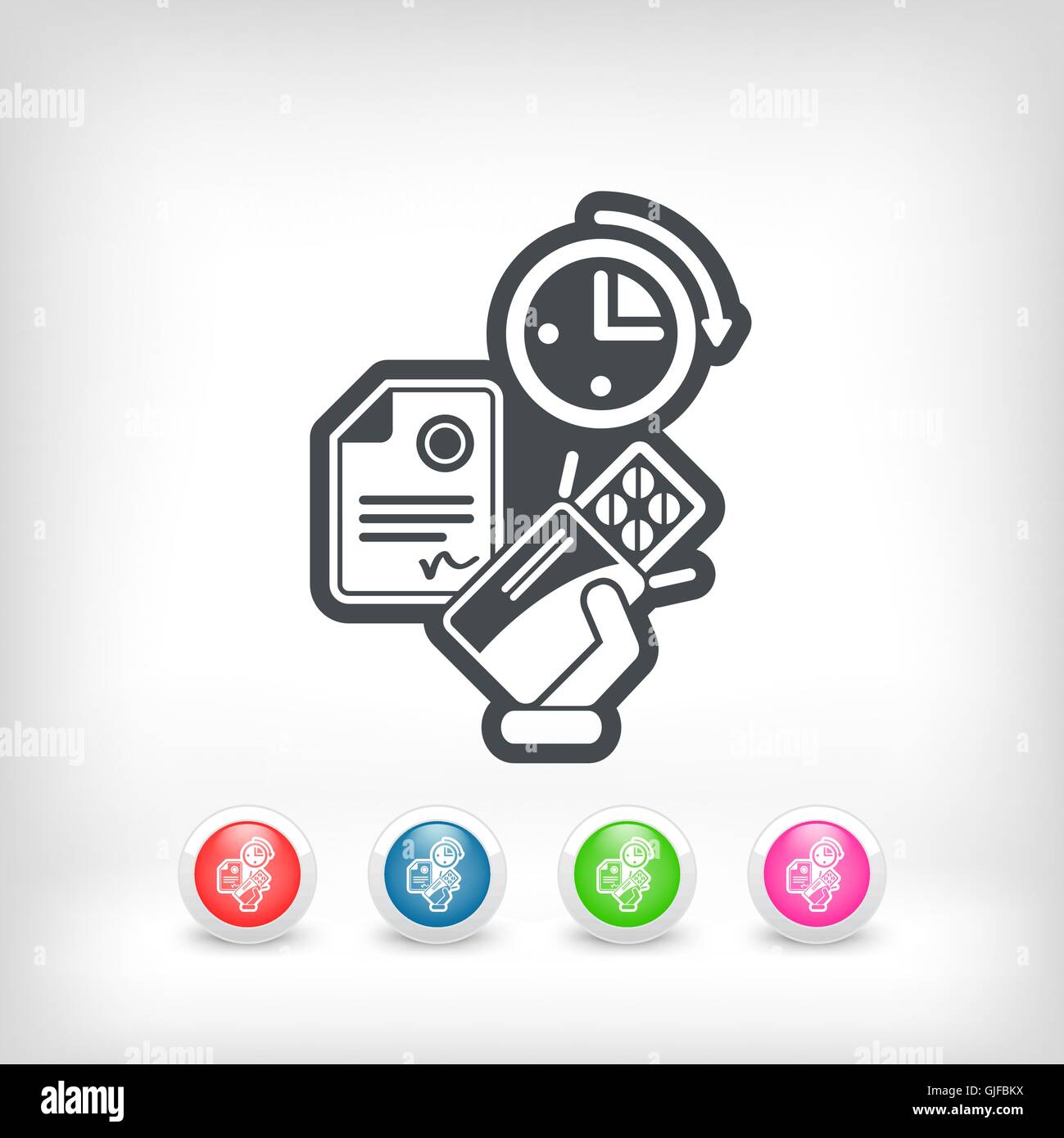 Prescribing prescription Stock Vector Images - Alamy