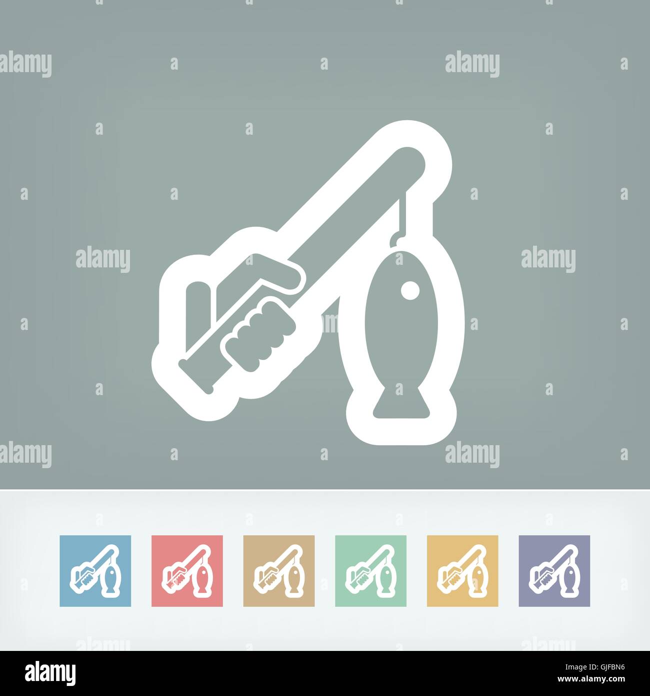 Hacker fish Stock Vector Images - Alamy