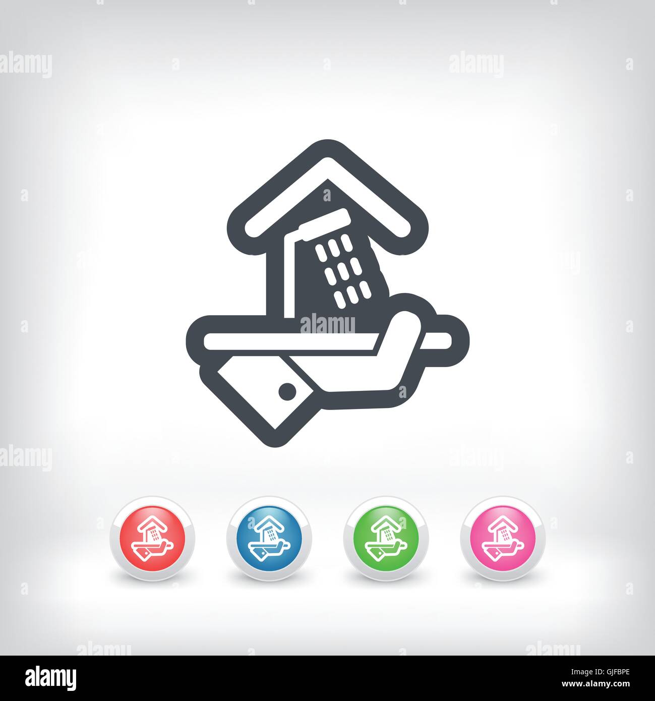 Hotel icon. Shower Stock Vector Image & Art - Alamy