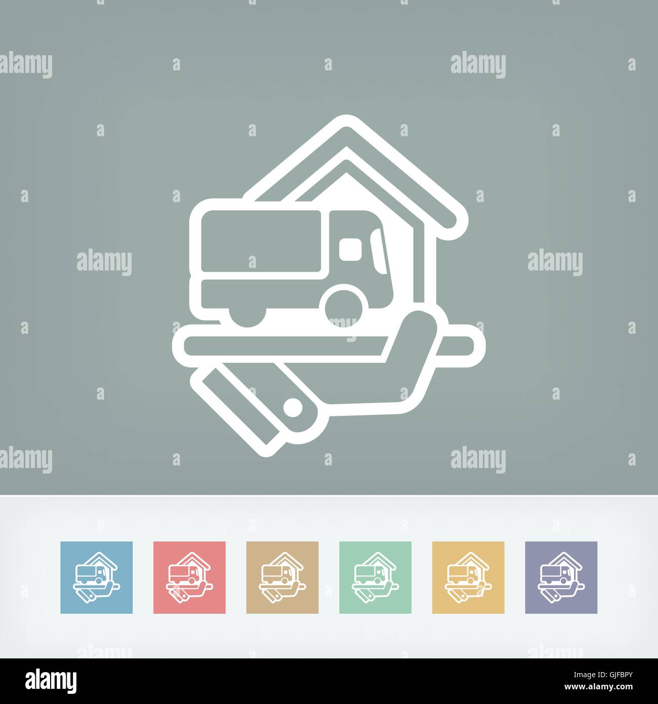 Cargo service center Stock Vector Images - Alamy
