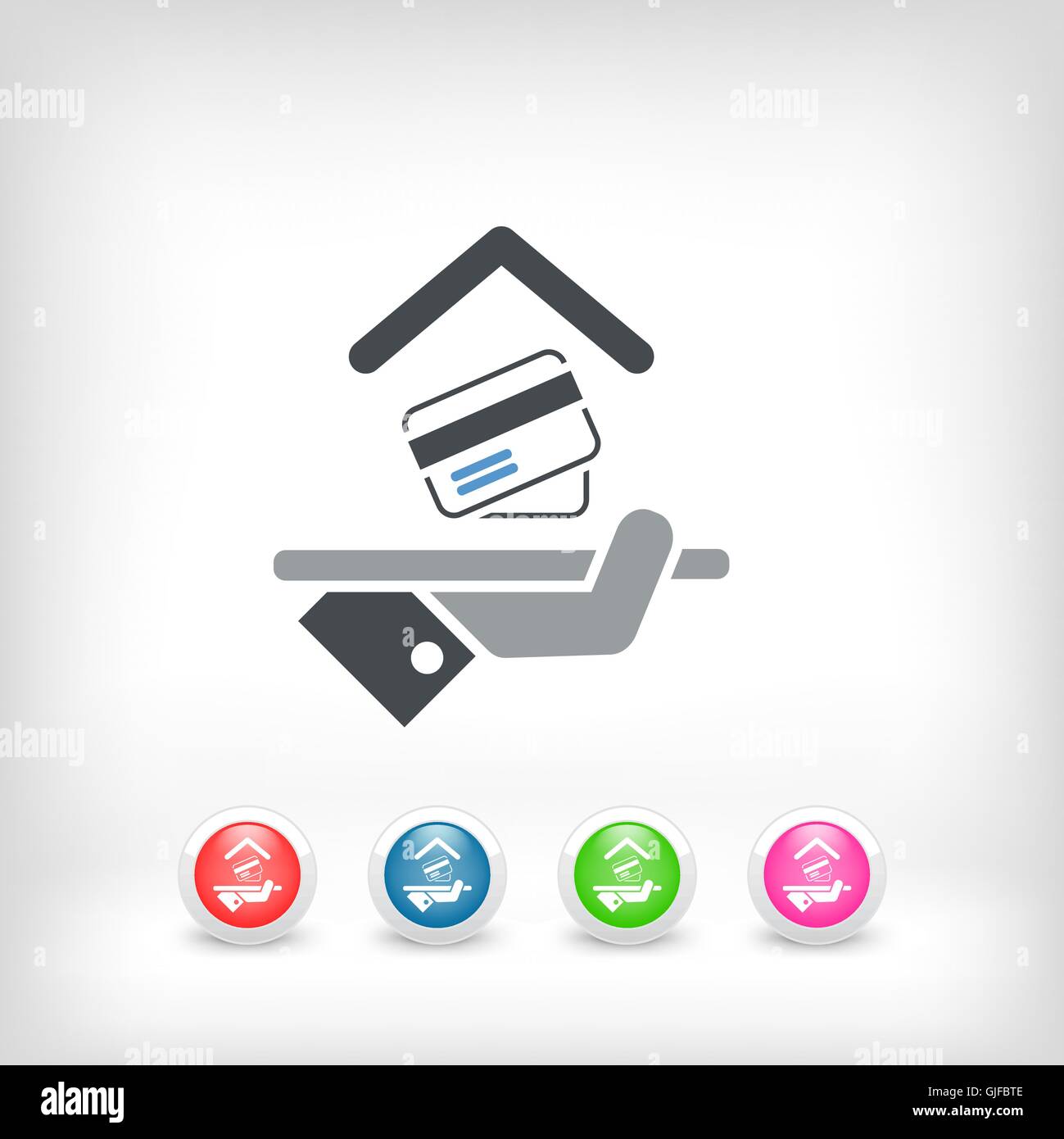 All cards accepted Stock Vector Images - Alamy