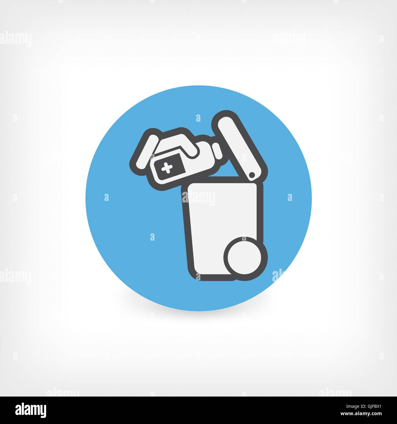 Separate waste collection icon Stock Vector Image & Art - Alamy