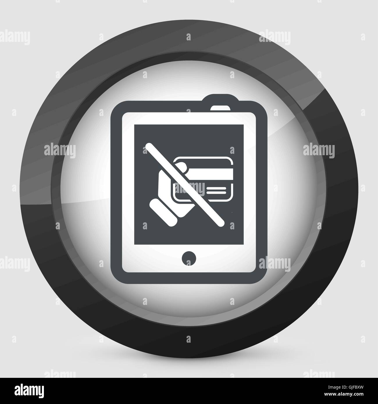 Credit card rejected Stock Vector Image & Art - Alamy