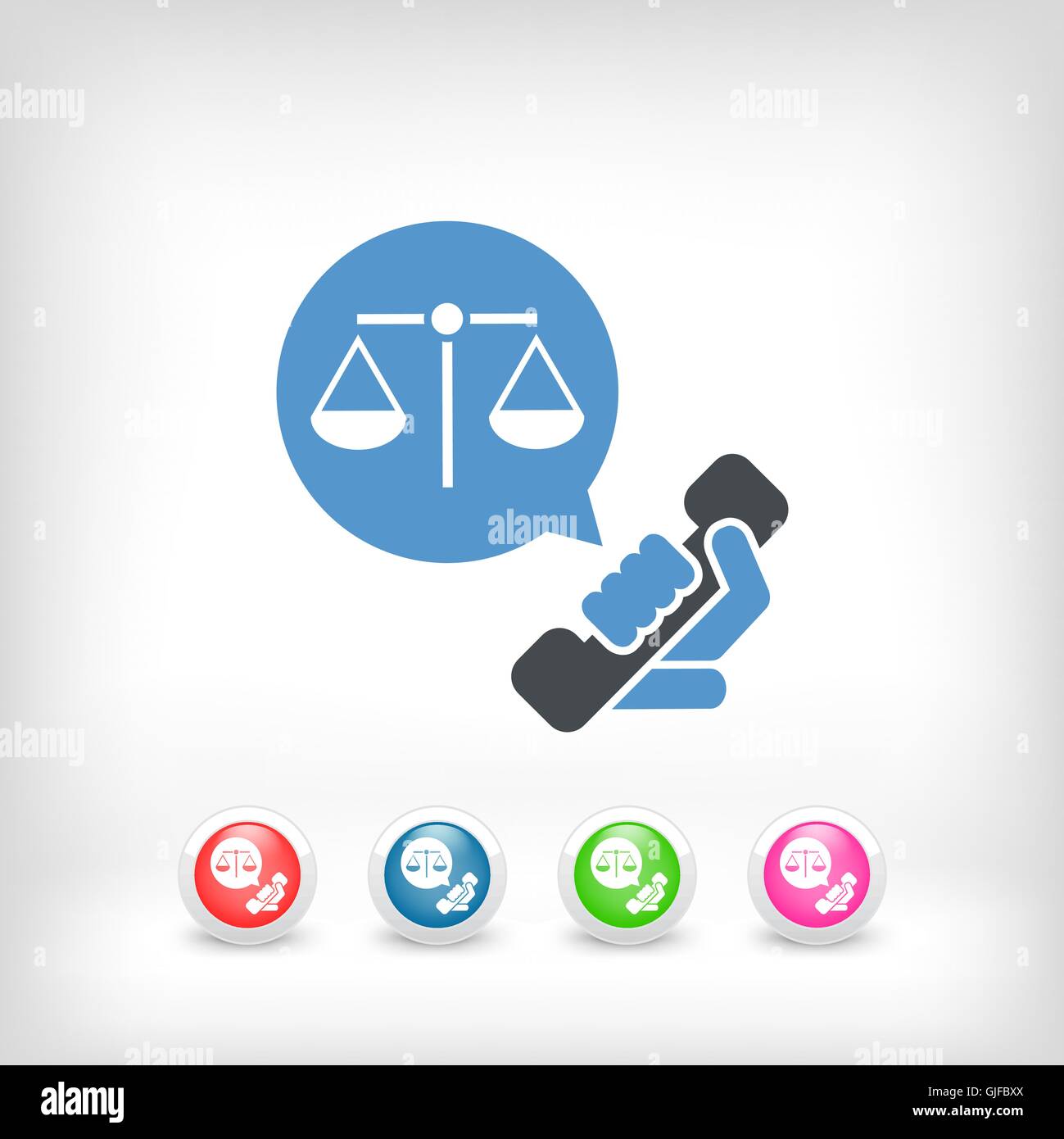 Legal assistance icon Stock Vector Image & Art - Alamy