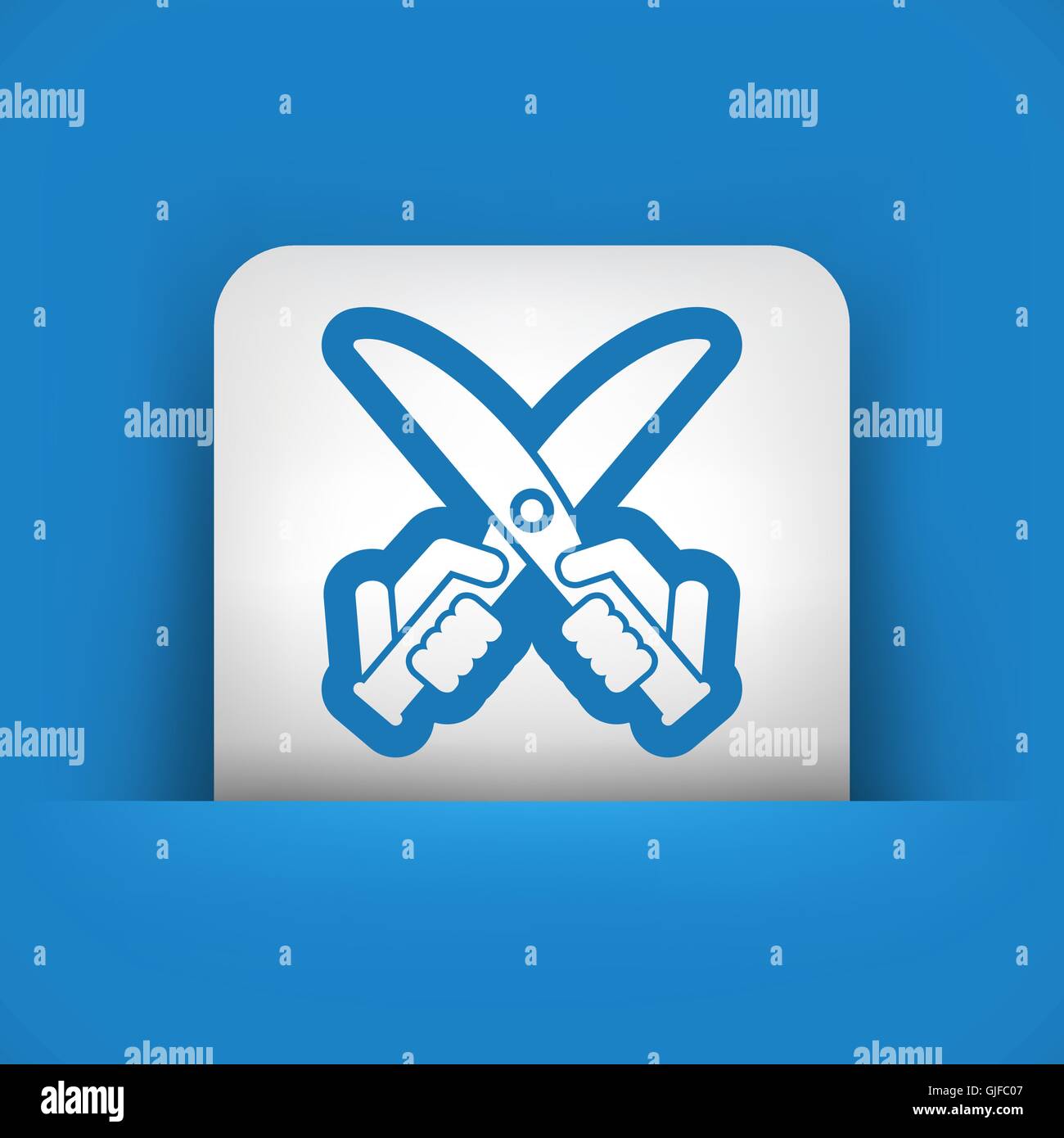 Shears icon Stock Vector Images - Alamy