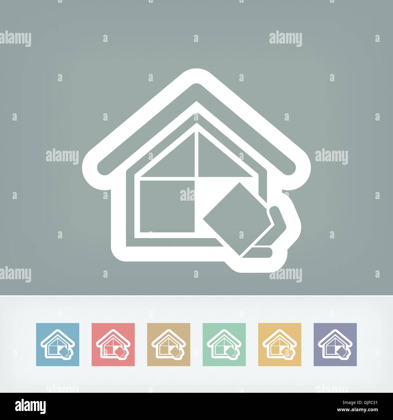Construction company symbol Stock Vector Image & Art - Alamy