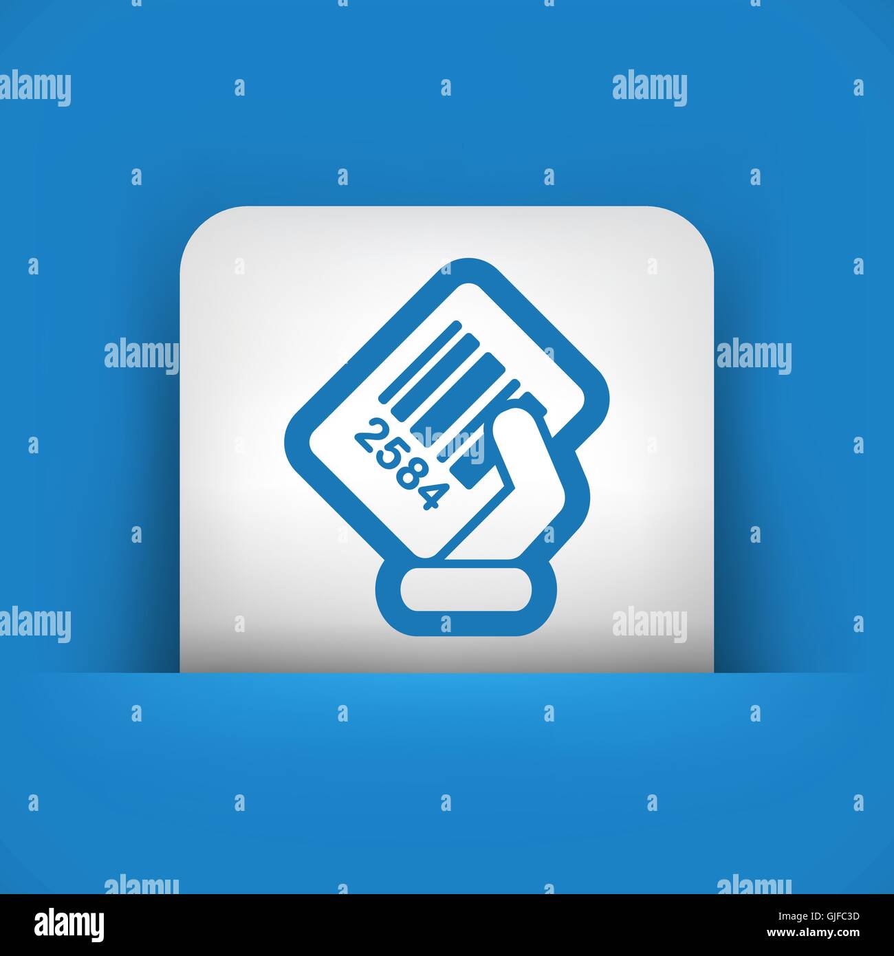 Barcode label Stock Vector Images - Alamy