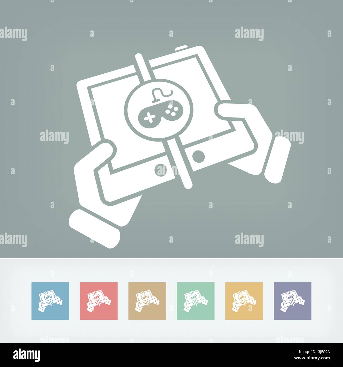 Play store game icon Stock Vector Images - Alamy