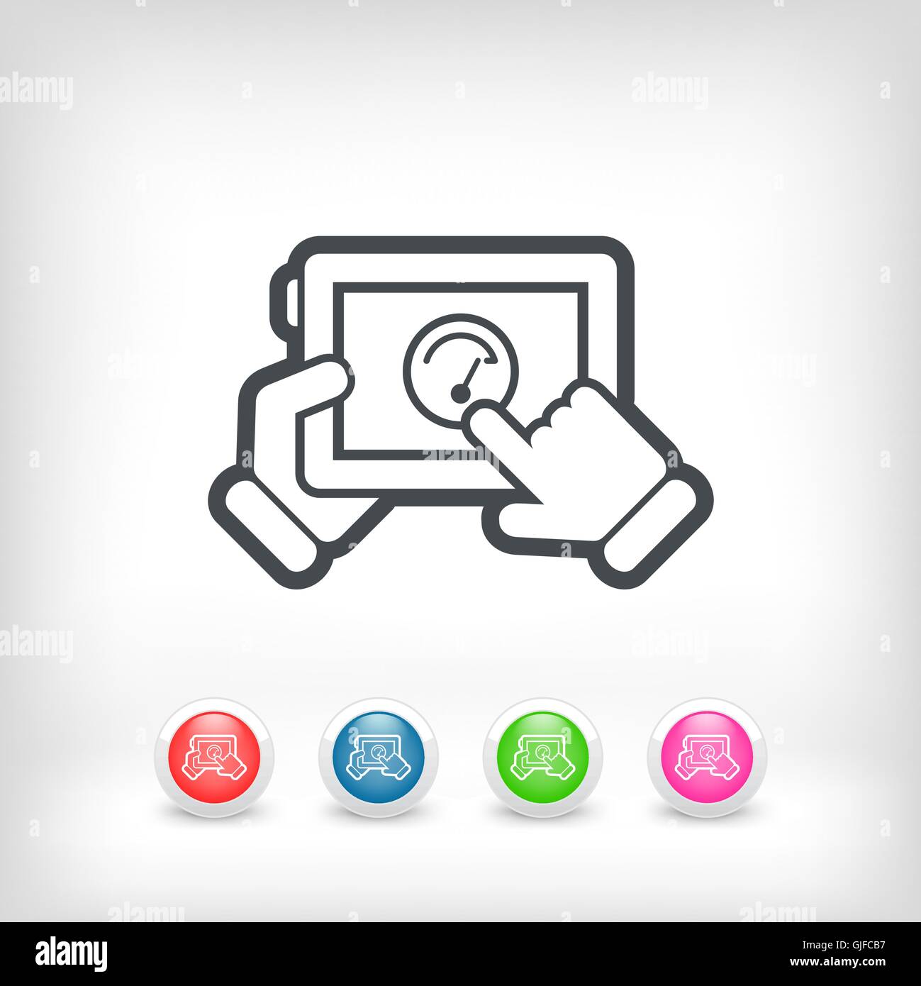 Device performance Stock Vector Images - Alamy