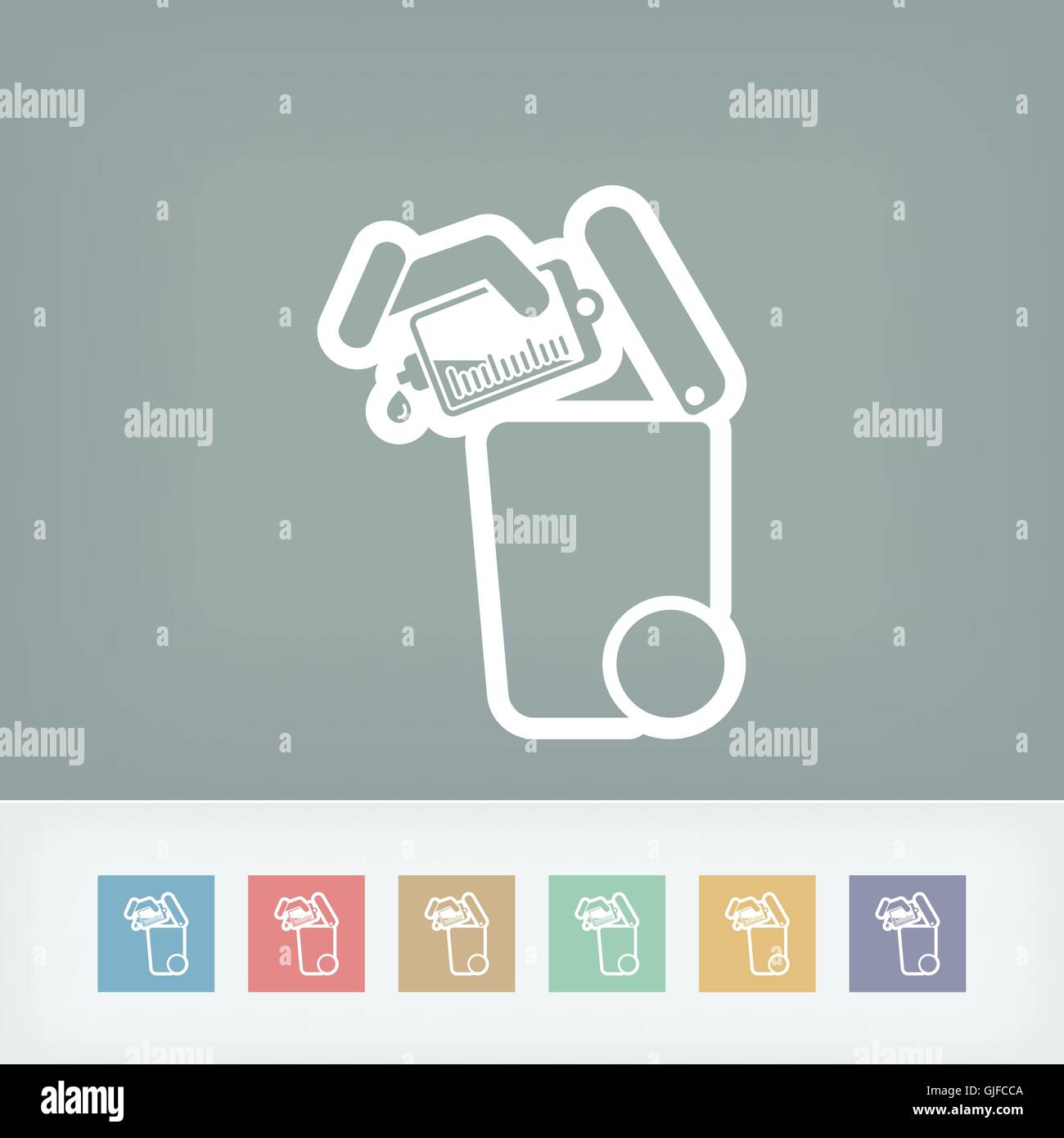 Hospital bins waste hi-res stock photography and images - Alamy