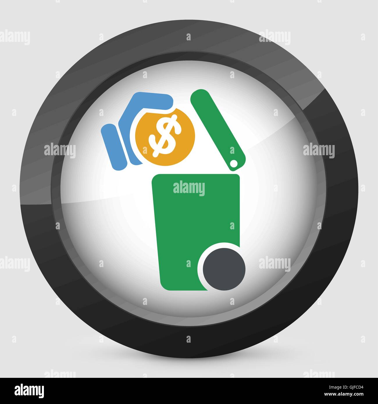 Separate waste collection icon Stock Vector Image & Art - Alamy