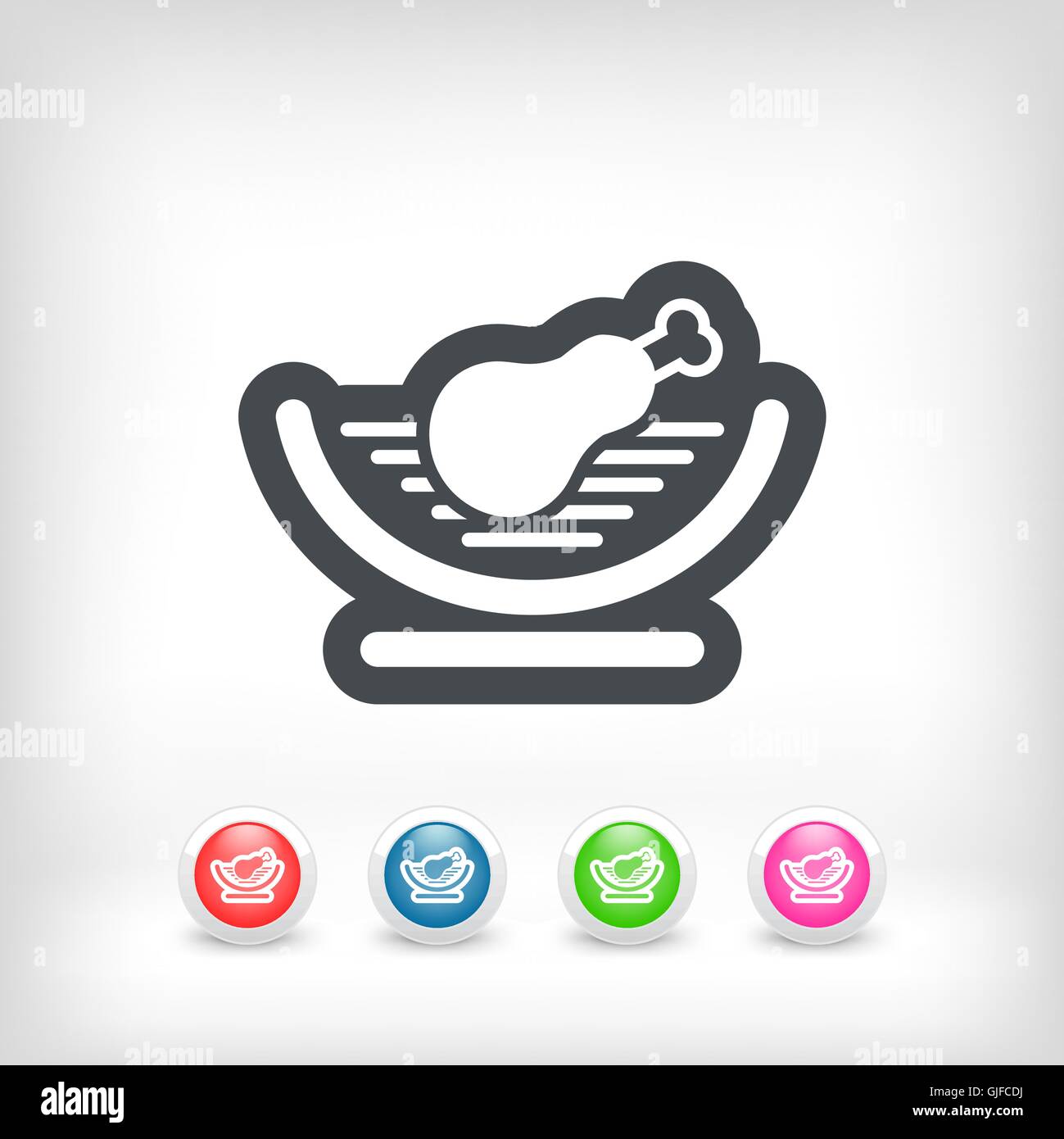 Dinner recipe Stock Vector Images - Alamy