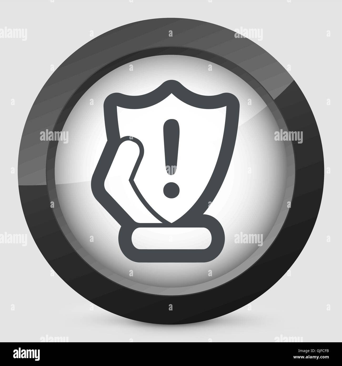 Protection shield icon Stock Vector Image & Art - Alamy