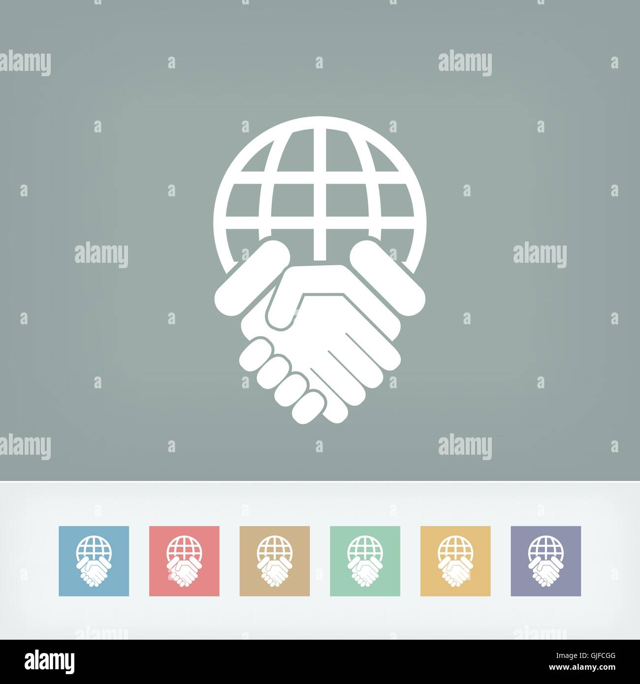 Global culture icon hi-res stock photography and images - Alamy