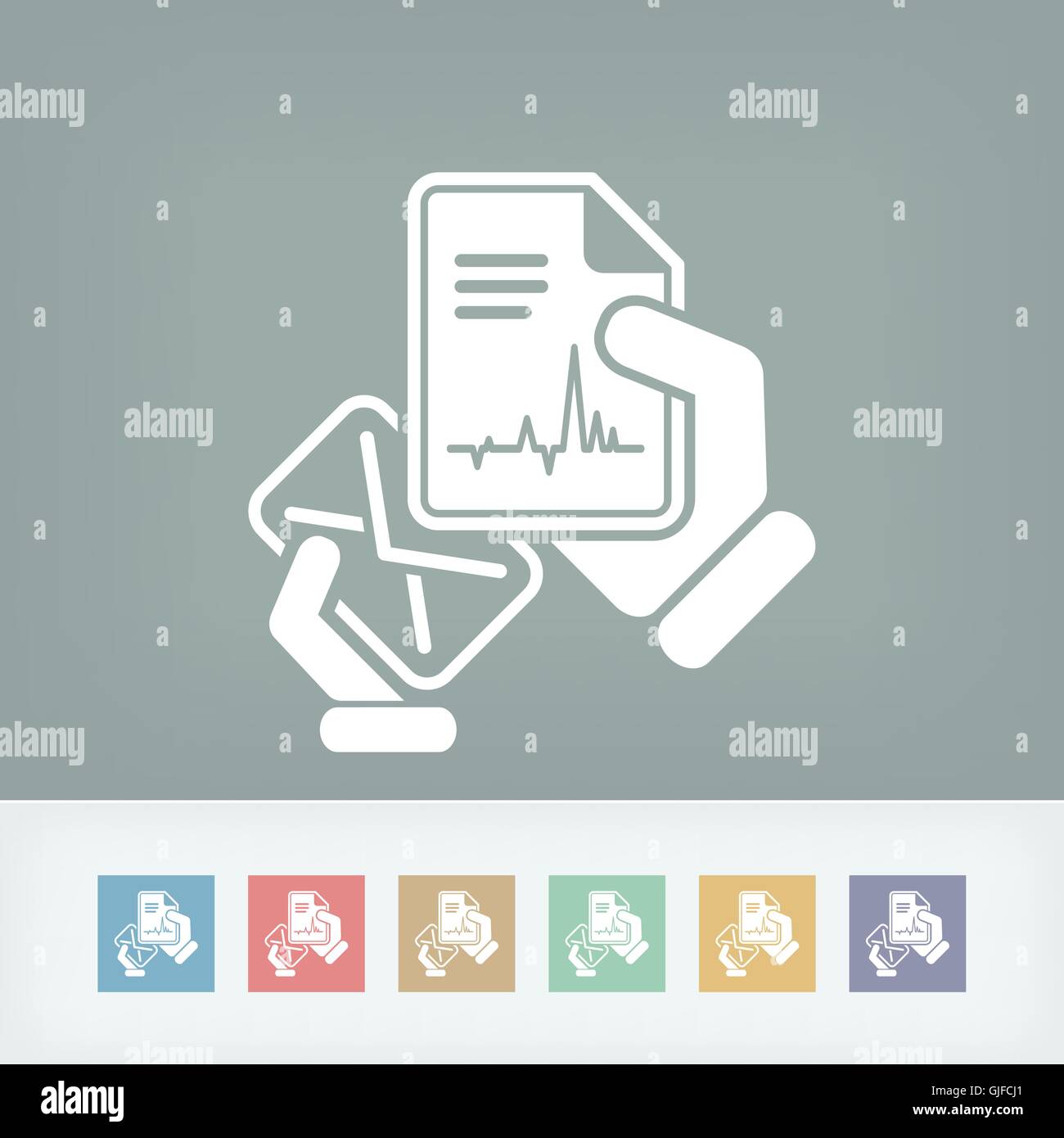 Hospital document Stock Vector Images - Alamy