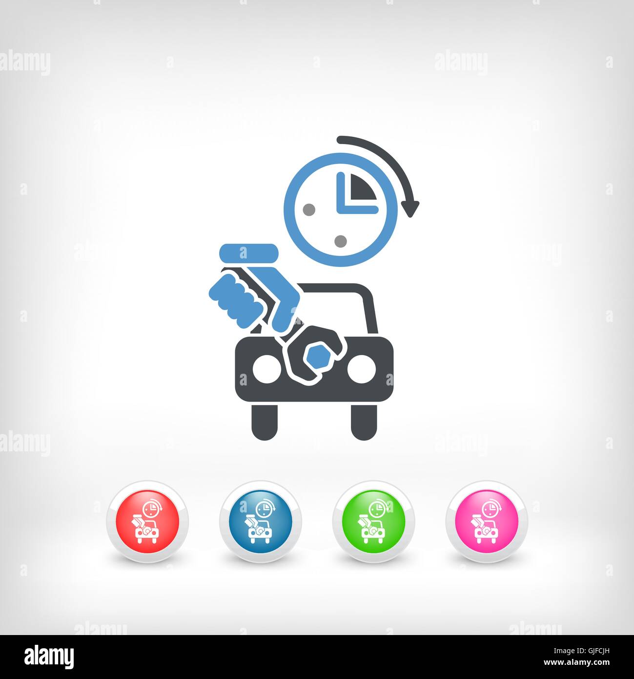 Fast car repair Stock Vector Image & Art - Alamy