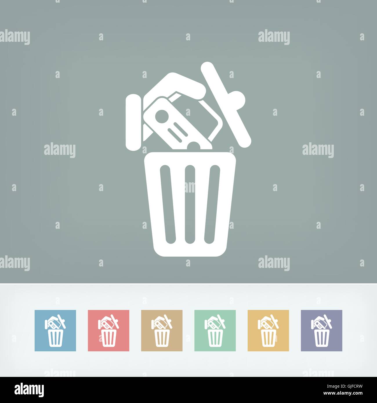 Scrap trash Stock Vector Images - Alamy