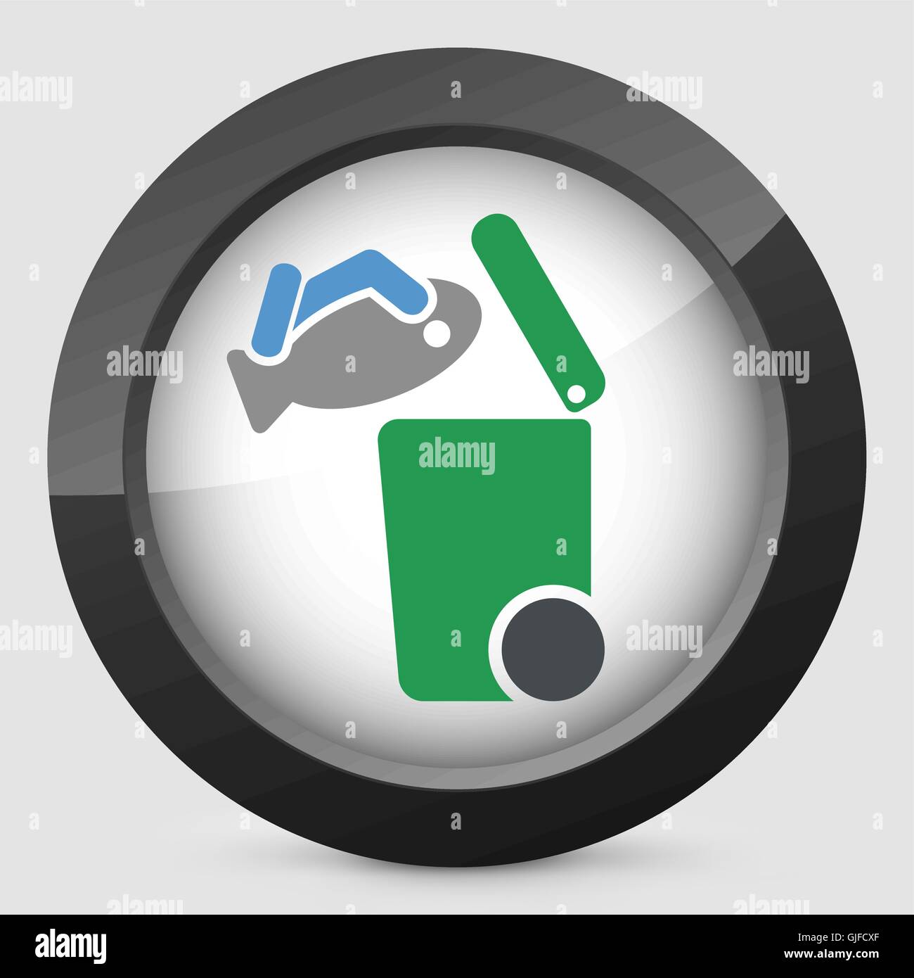 Fish remains Stock Vector Images - Alamy