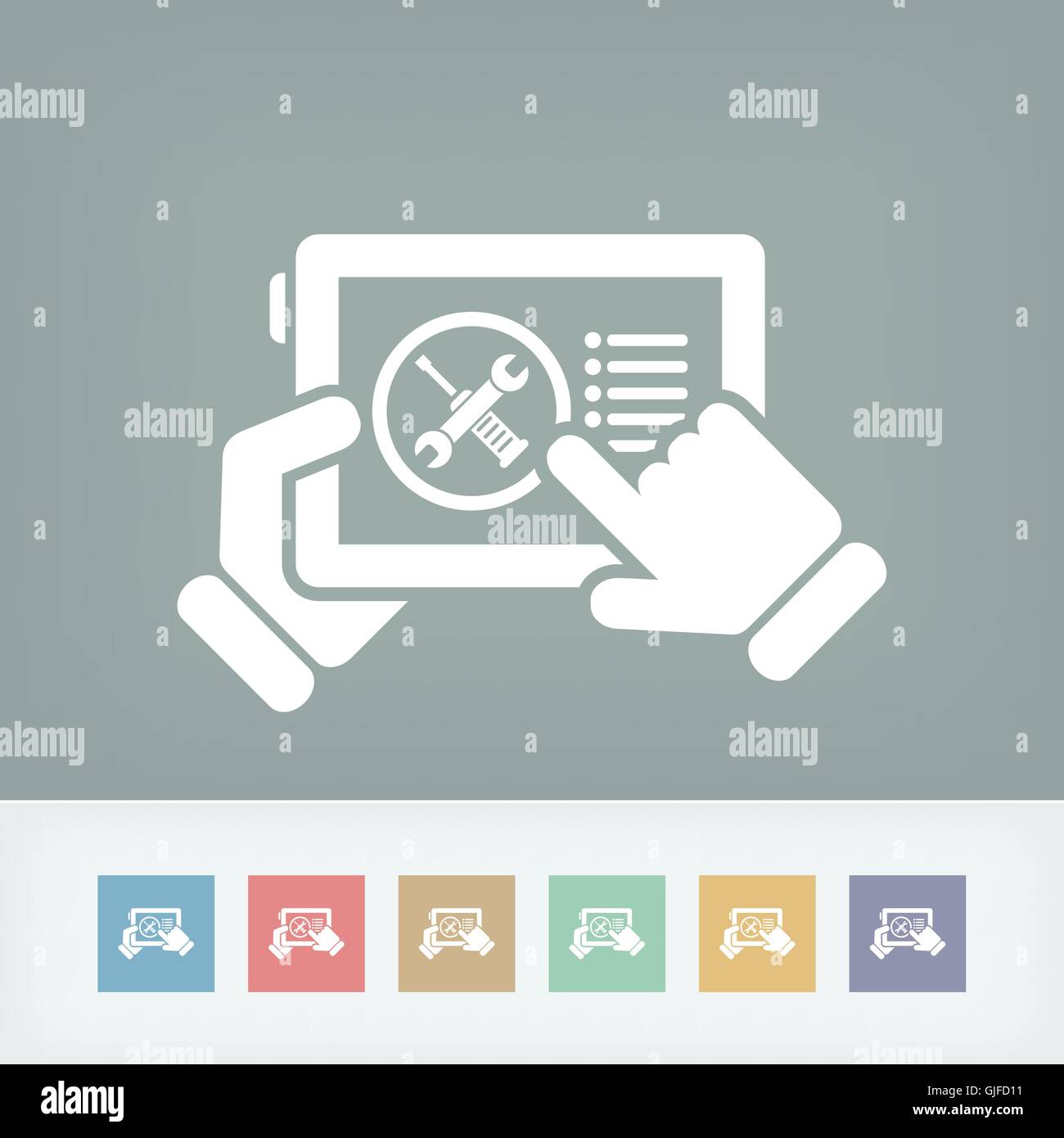 Device setting icon Stock Vector Image & Art - Alamy