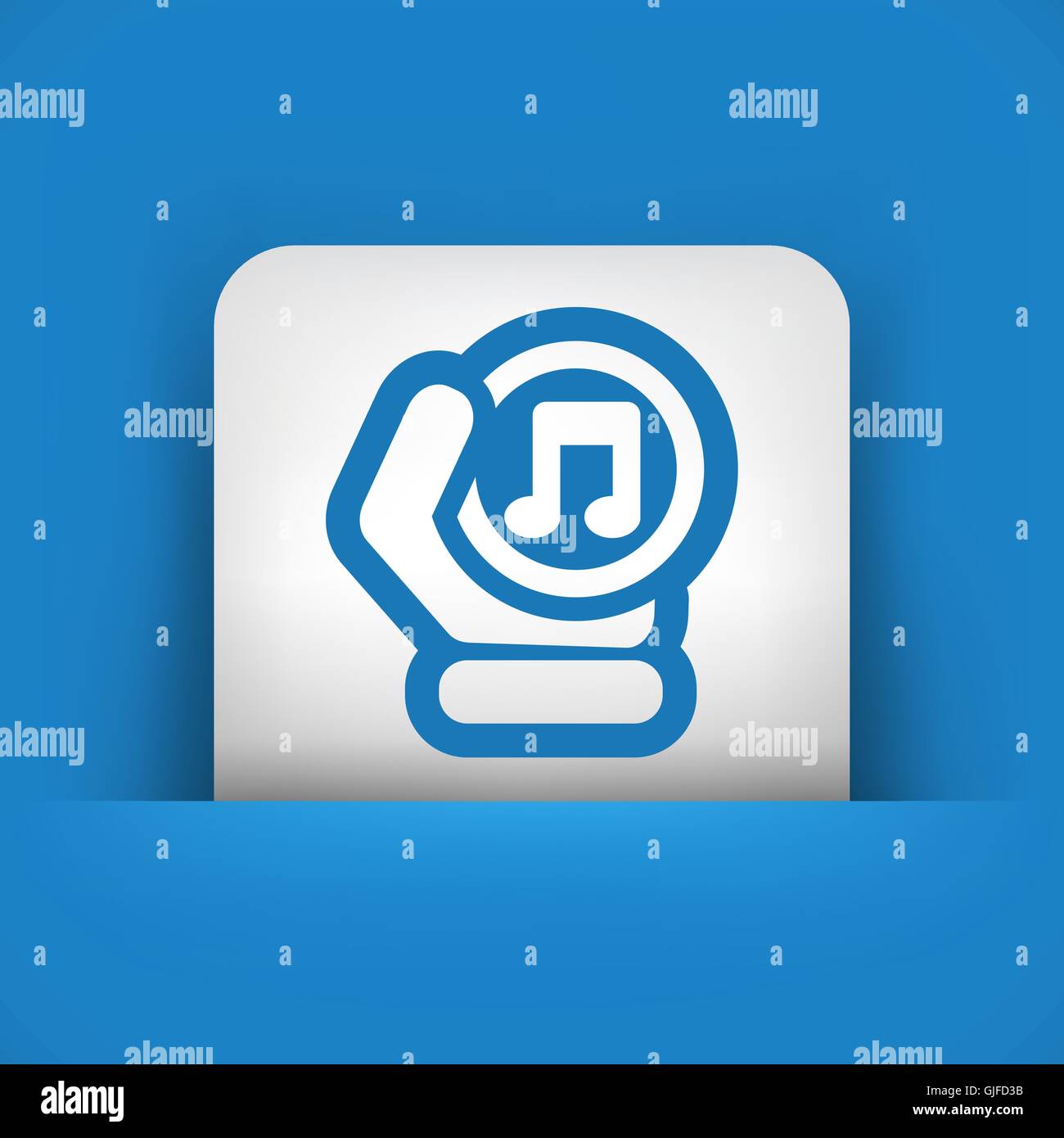 Musical note icon Stock Vector Image & Art - Alamy