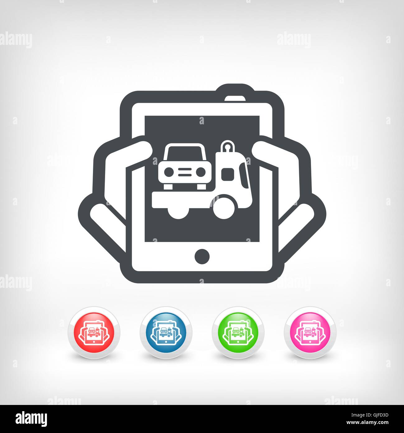 Car assistance icon Stock Vector Image & Art - Alamy
