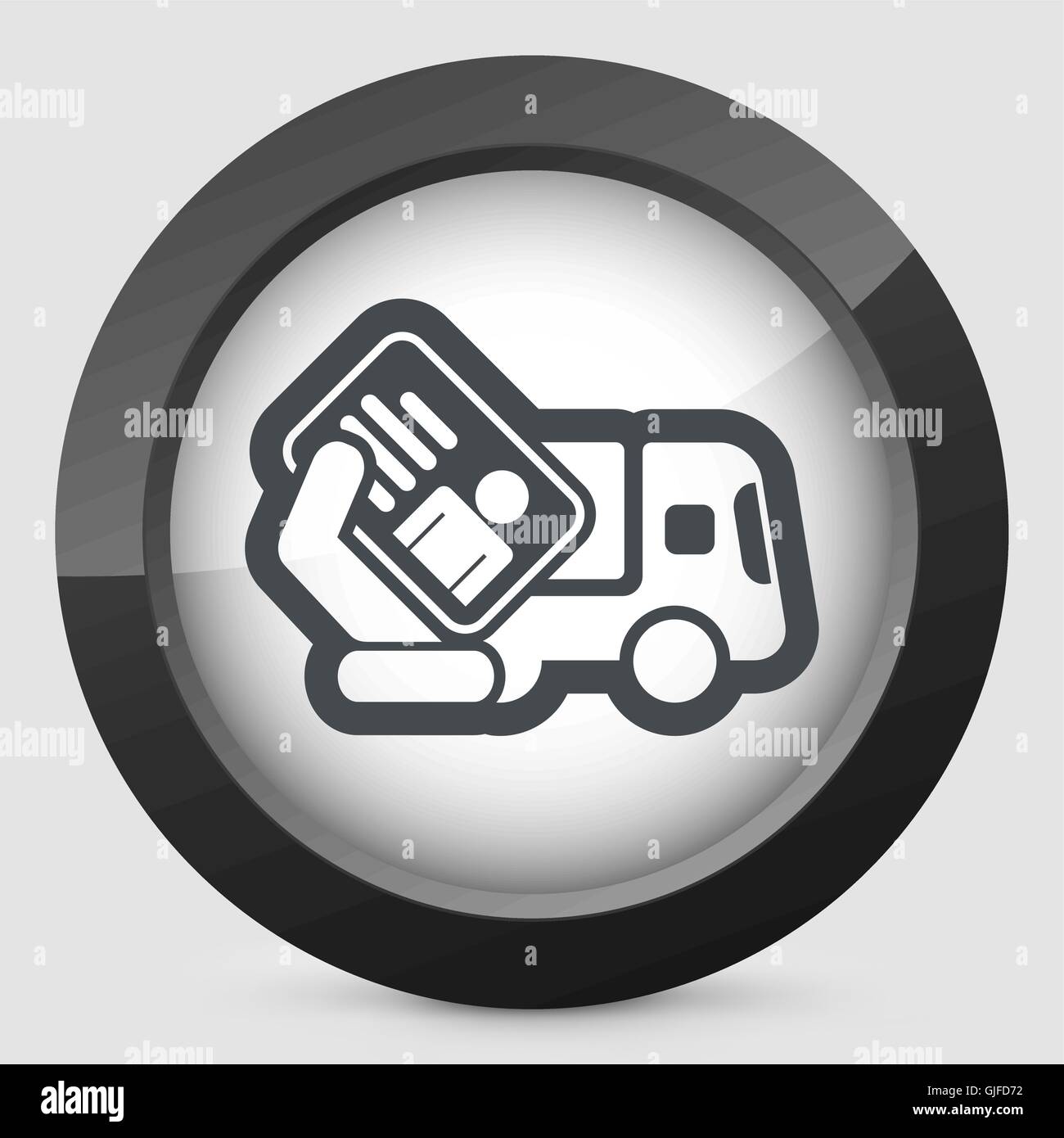 Truck document icon Stock Vector Image & Art - Alamy