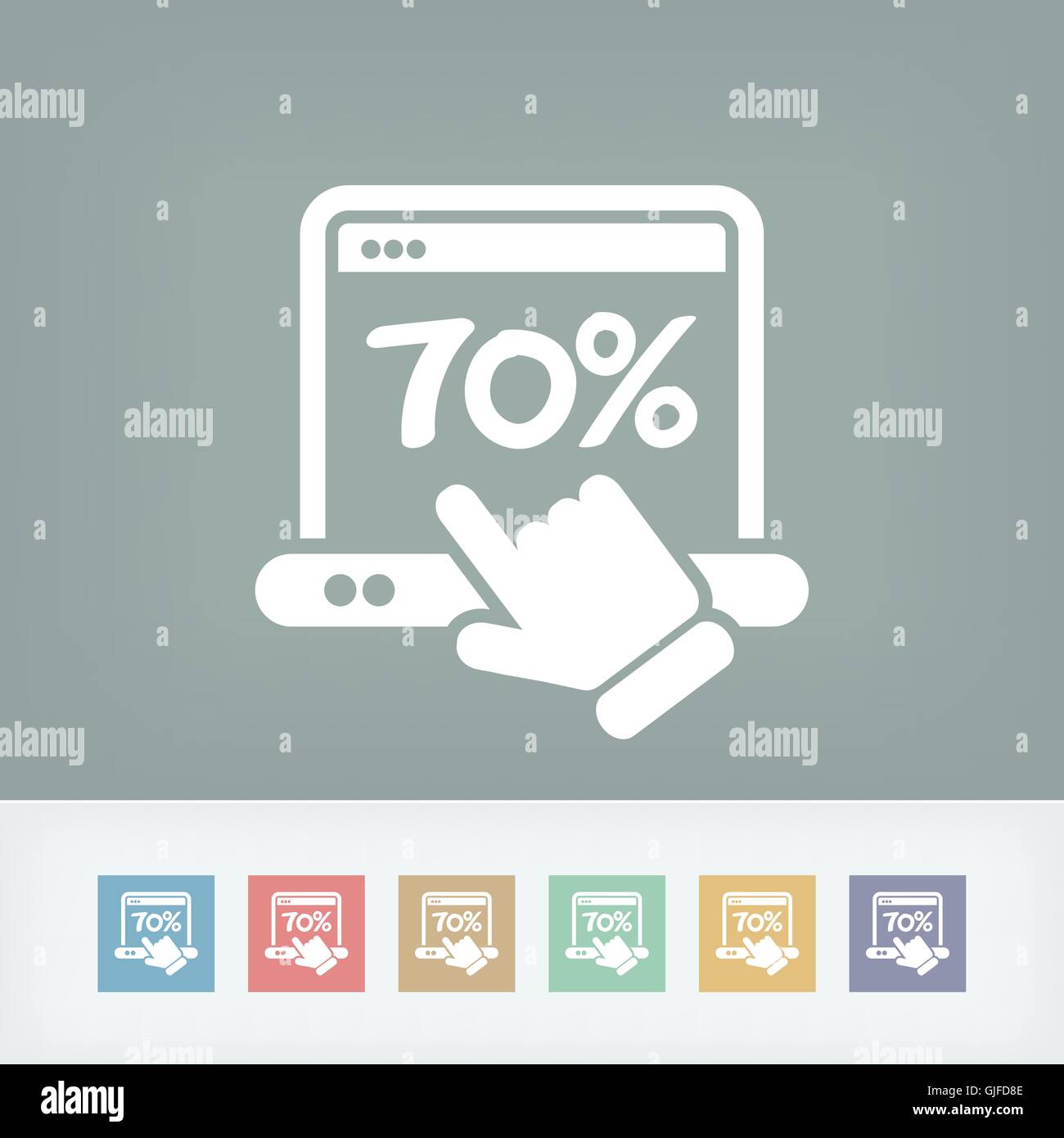Discount label icon Stock Vector Image & Art - Alamy