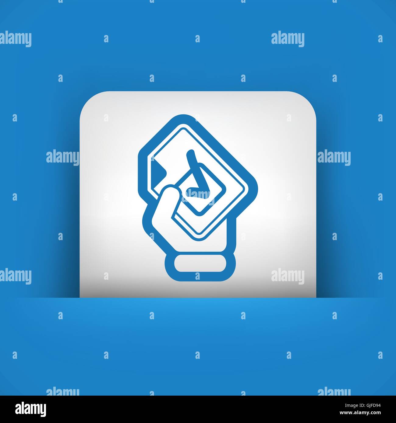 Mark choice icon Stock Vector Image & Art - Alamy