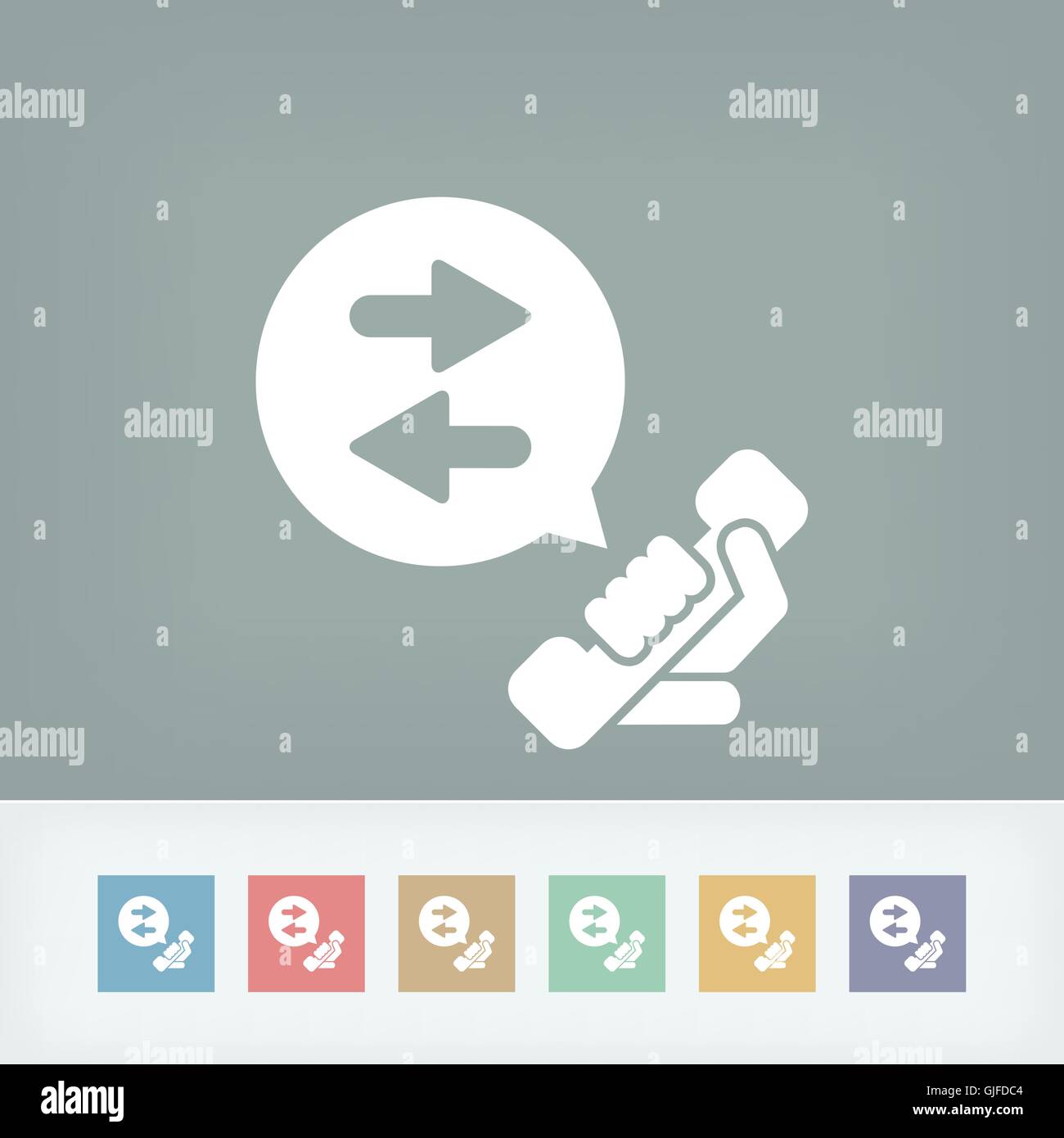 Call exchange Stock Vector Images - Alamy