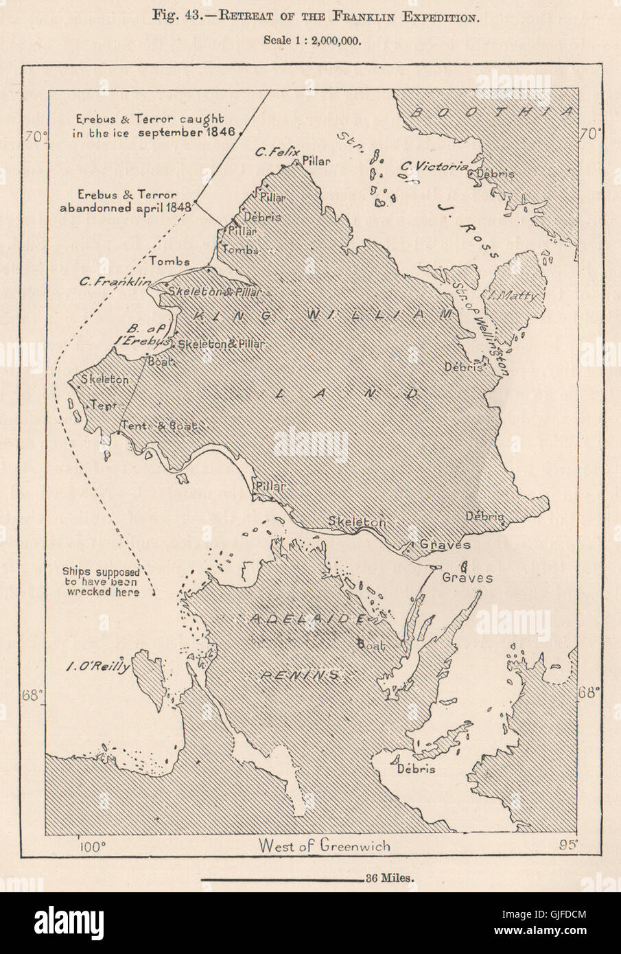 Franklin expedition hi-res stock photography and images - Alamy