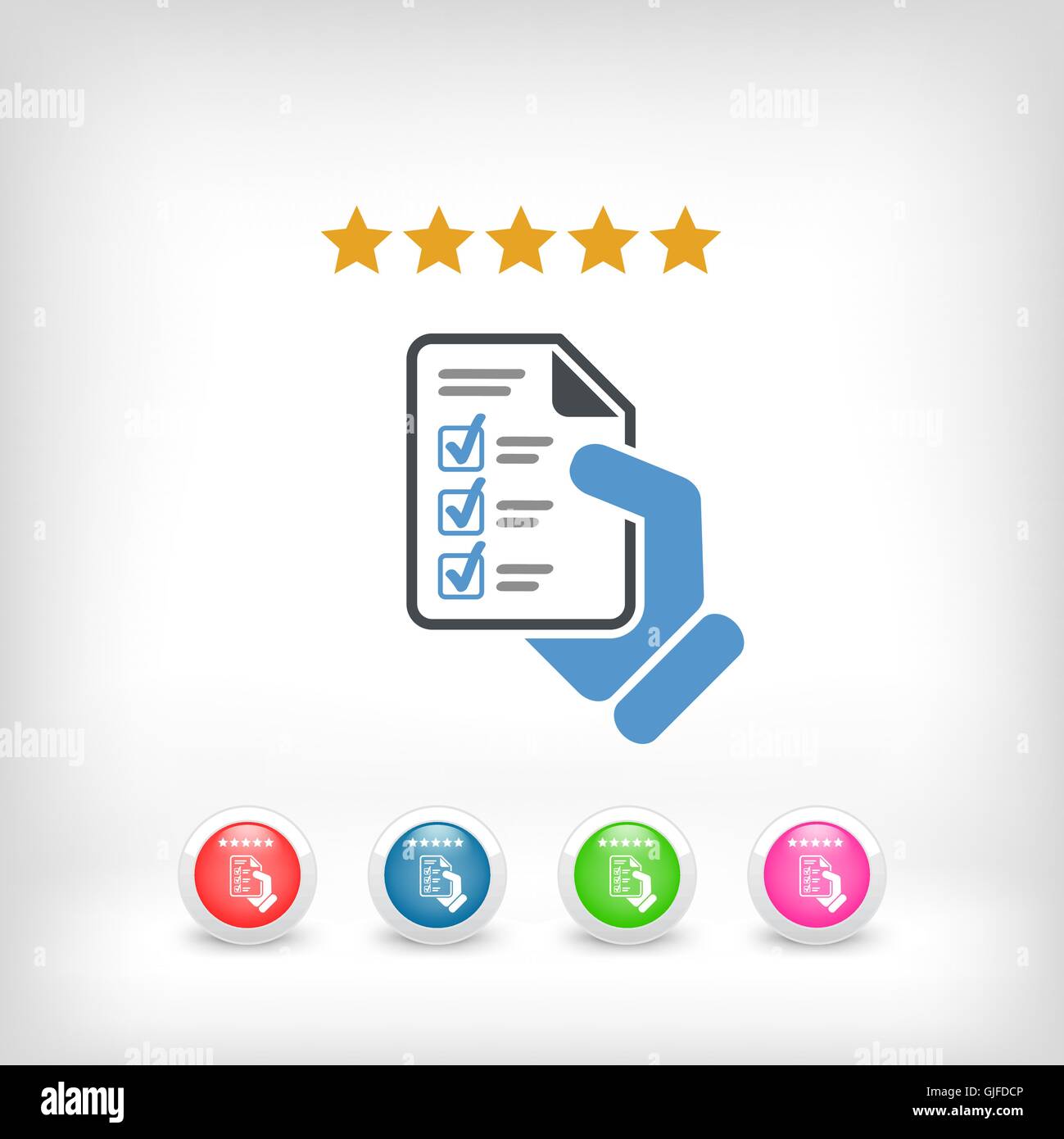 Top rating icon Stock Vector Image & Art - Alamy