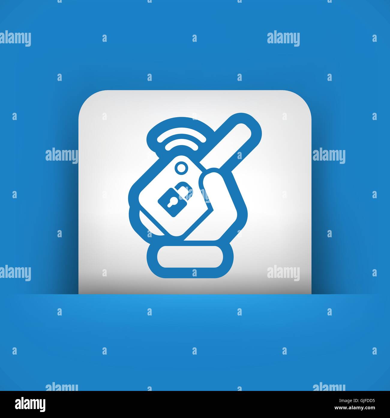 Key press lock Stock Vector Images - Alamy