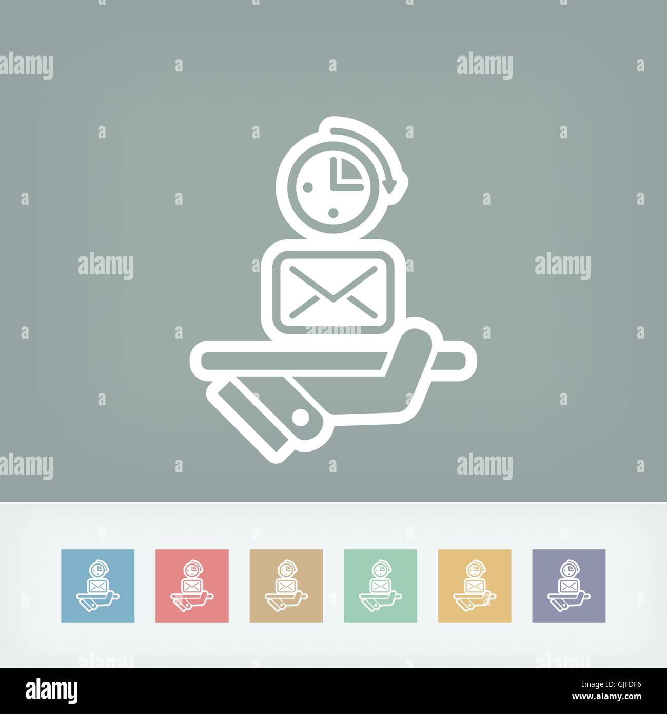 Distribution concept fast Stock Vector Images - Alamy