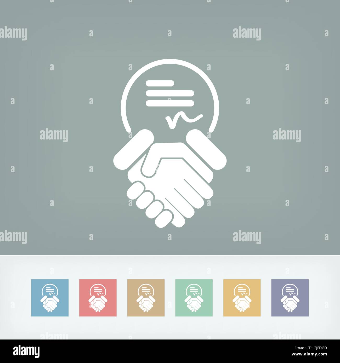Sign on agreement document Stock Vector Image & Art - Alamy