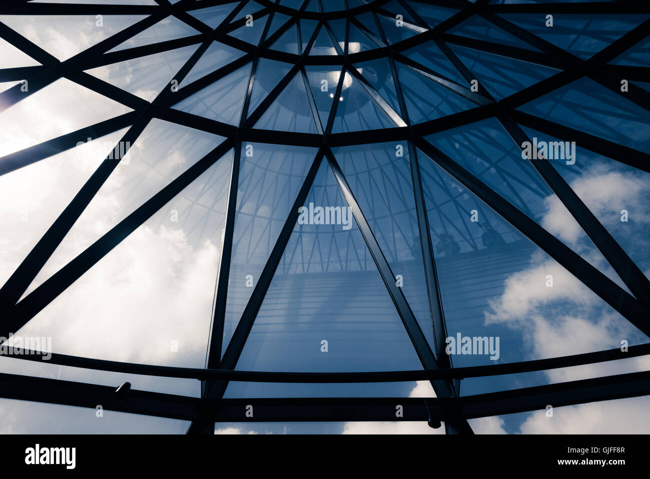 Gherkin building interior hi-res stock photography and images - Alamy