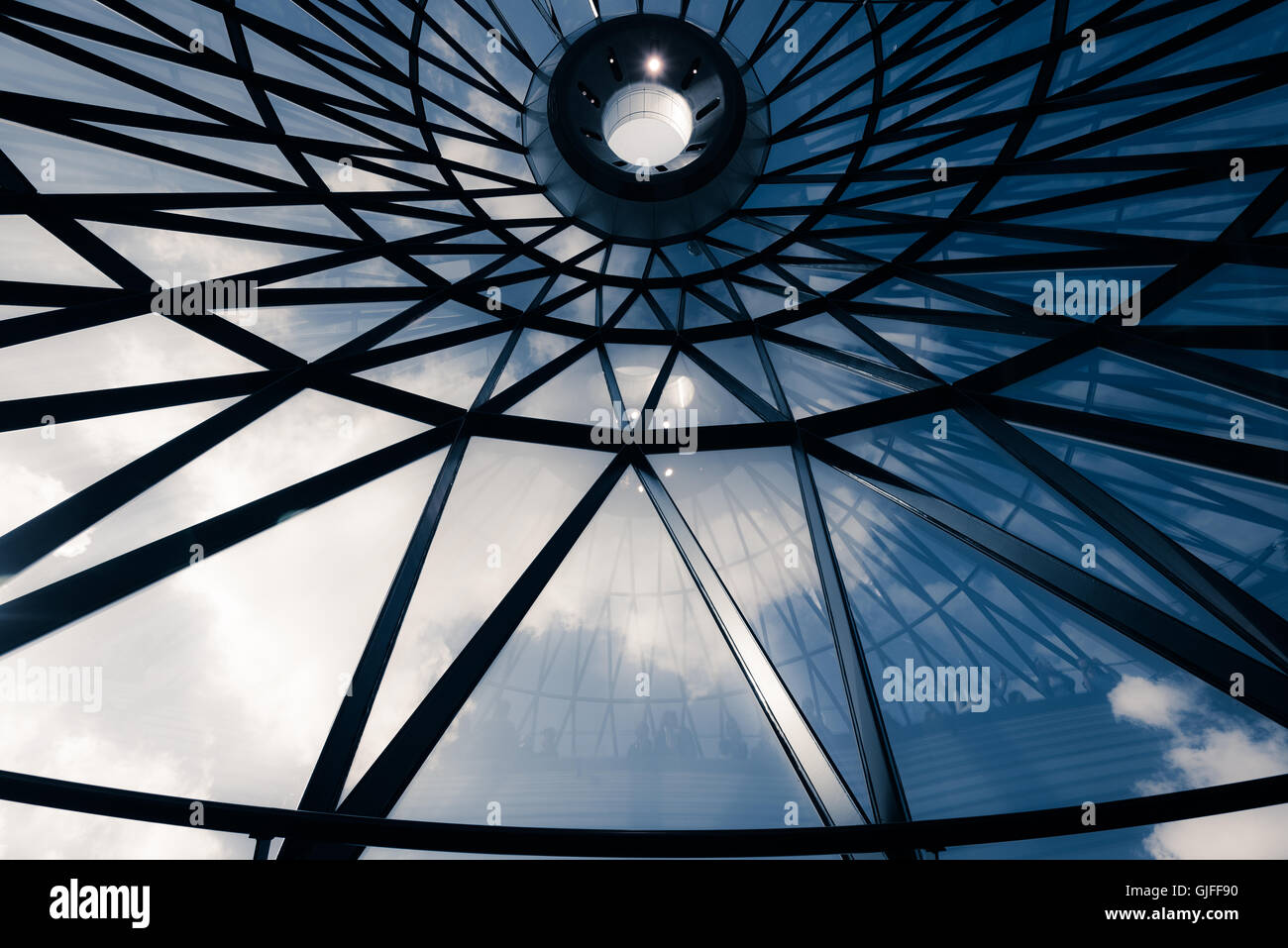 Gherkin building interior hi-res stock photography and images - Alamy