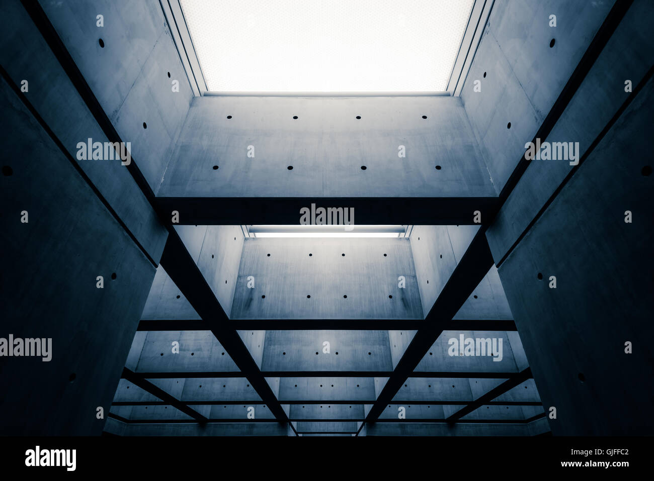 Interior of the Angel building, London, during the annual Open House ...