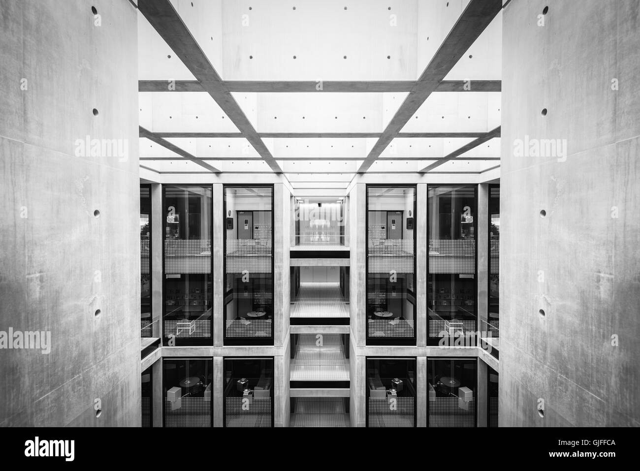 Interior of the Angel building, London, during the annual Open House ...