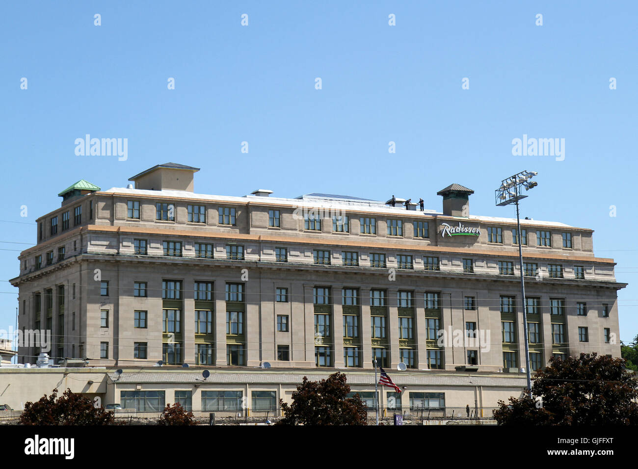 Radisson Lackawanna Station Hotel, Scranton, Pennsylvania Stock Photo ...