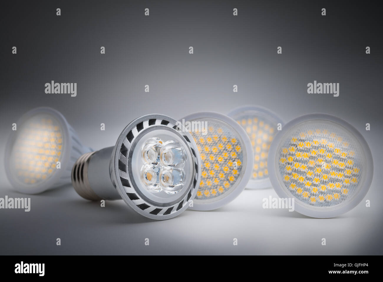 Energy saving LED light bulb Stock Photo - Alamy