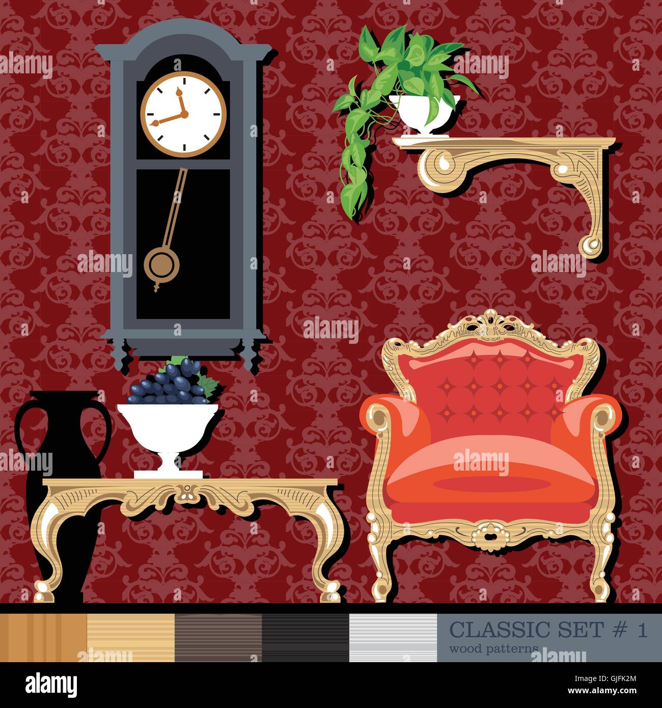 Room light digital art Stock Vector Images - Alamy