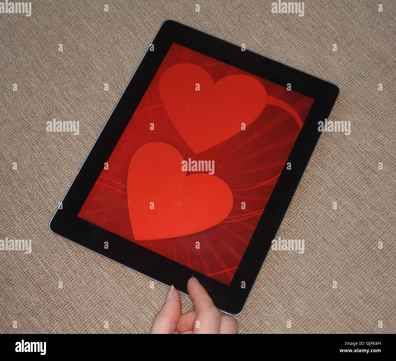 Heart tablet hi-res stock photography and images - Alamy