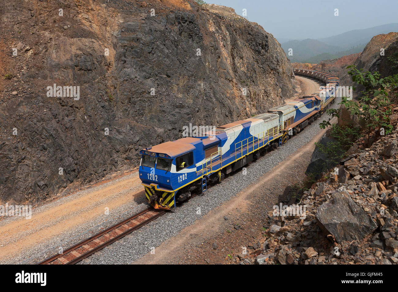 Railway mining wagon hi-res stock photography and images - Alamy
