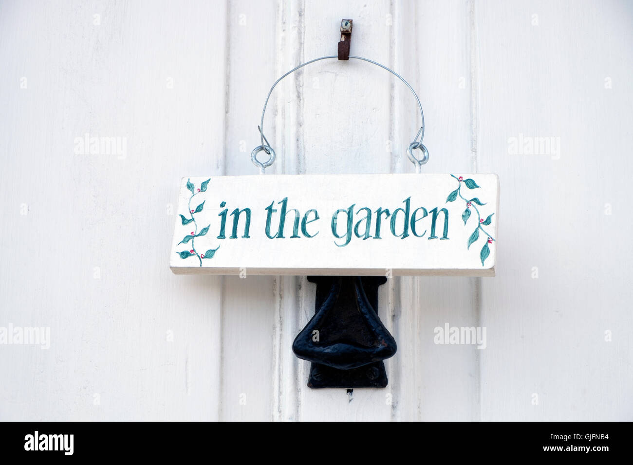 Sign in front house hi-res stock photography and images - Alamy