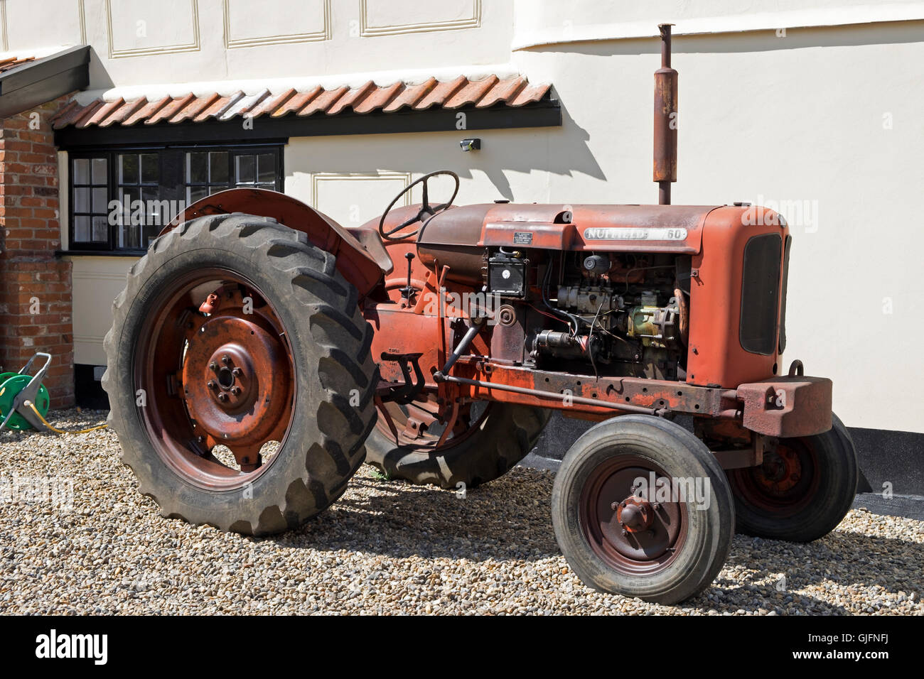 Vintage Nuffield 60 tractor Stock Photo - Alamy